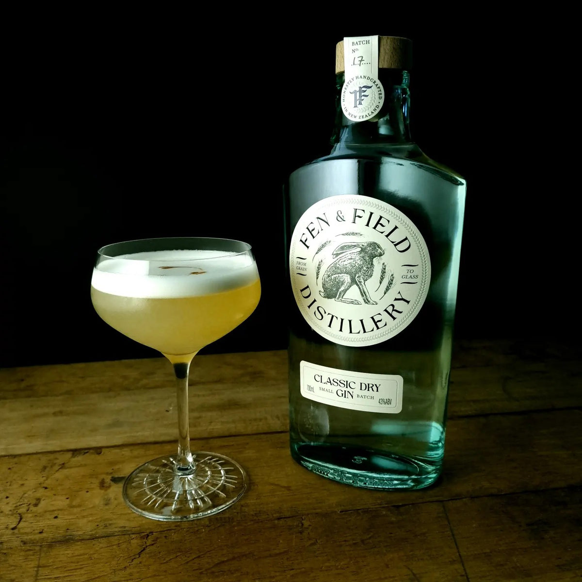 Fen & Field Classic Dry Gin – NZ Grain-to-Glass – COVE 27
