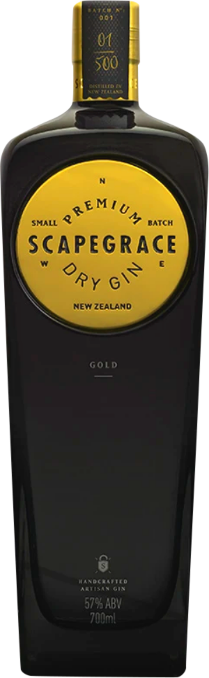 Scapegrace Gold Gin – Award-Winning Navy Strength – COVE 27