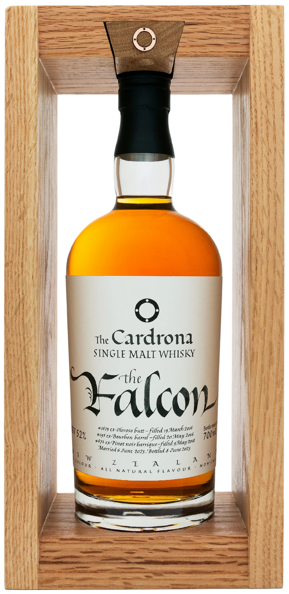 Cardrona 'The Falcon' Single Malt Whisky 700ml - Best NZ Whiskies – COVE 27